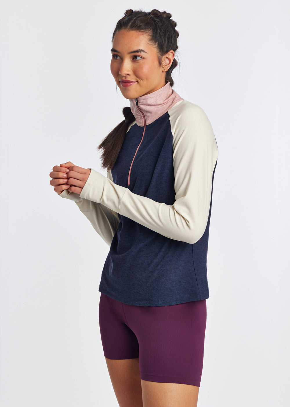 Lux Half Zip – OISELLE